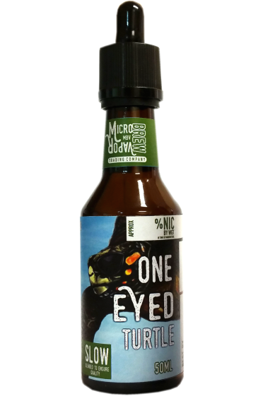 Micro Brew Vapor's One Eyed Turtle - I Can Still See With One Eye